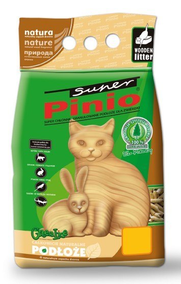 Super Pinio żwirek drewniany 10L > Super Pinio
